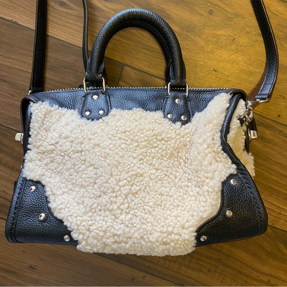 Coach | Bags | Coach Rhyder Shearling Satchel Bag X8x5 | Poshmark